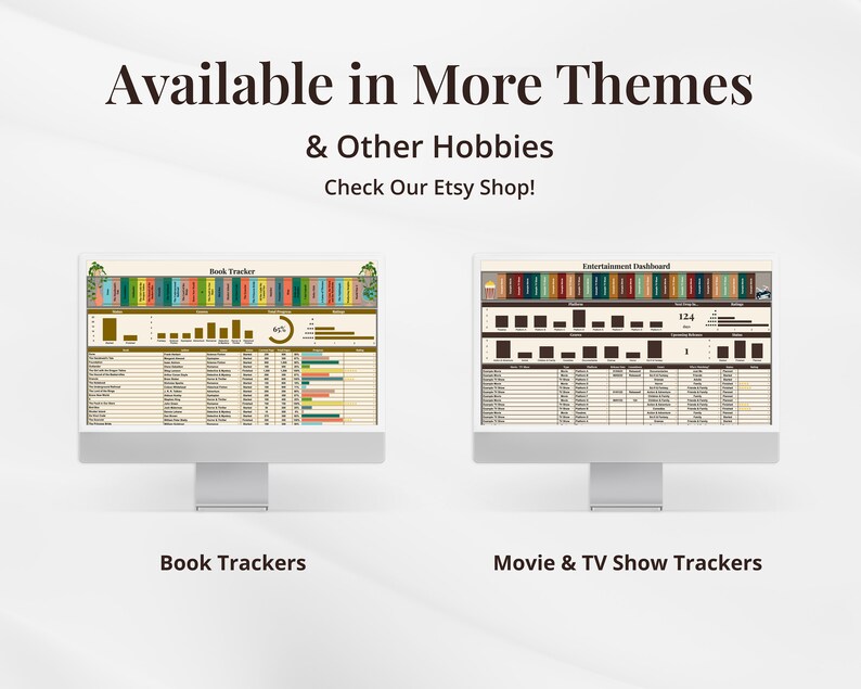 The Bookworm’s Book Tracker Template (checkmate Theme) | Reading ...