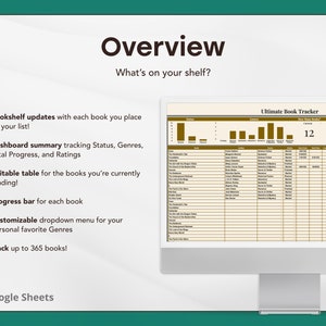 Ultimate Book Tracker Template (traveler Theme) | Reading | Google ...