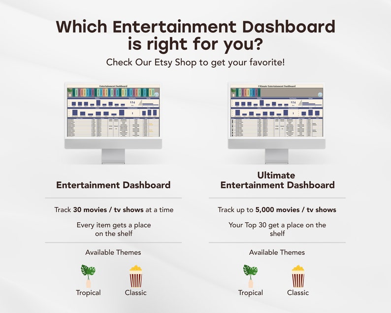 Ultimate Entertainment Dashboard Template (tropical Theme) | Google ...