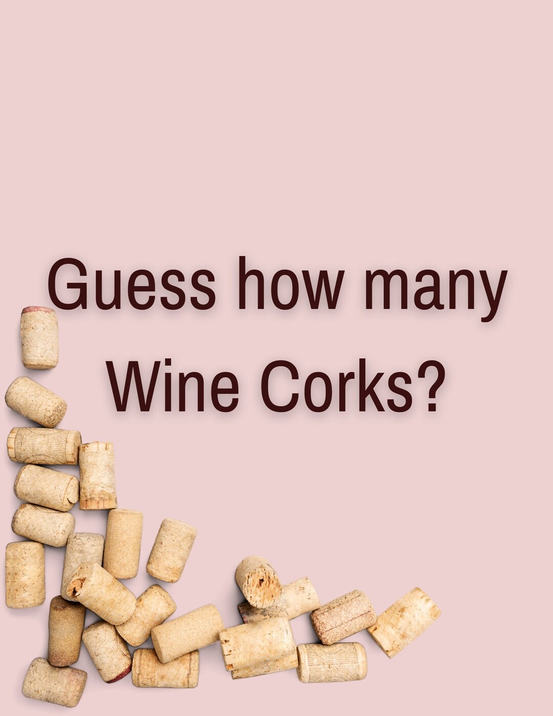 Count How Many Wine Corks, Instant Download, Printable, Party Games - Etsy