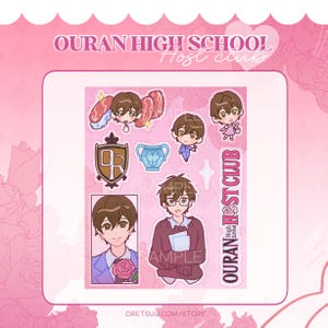 OHSHC Sticker Sheets [PRE-ORDER] - Etsy