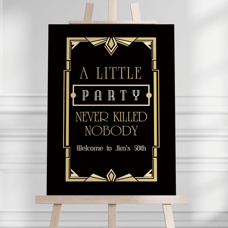 1920s Drinks Sign - Etsy