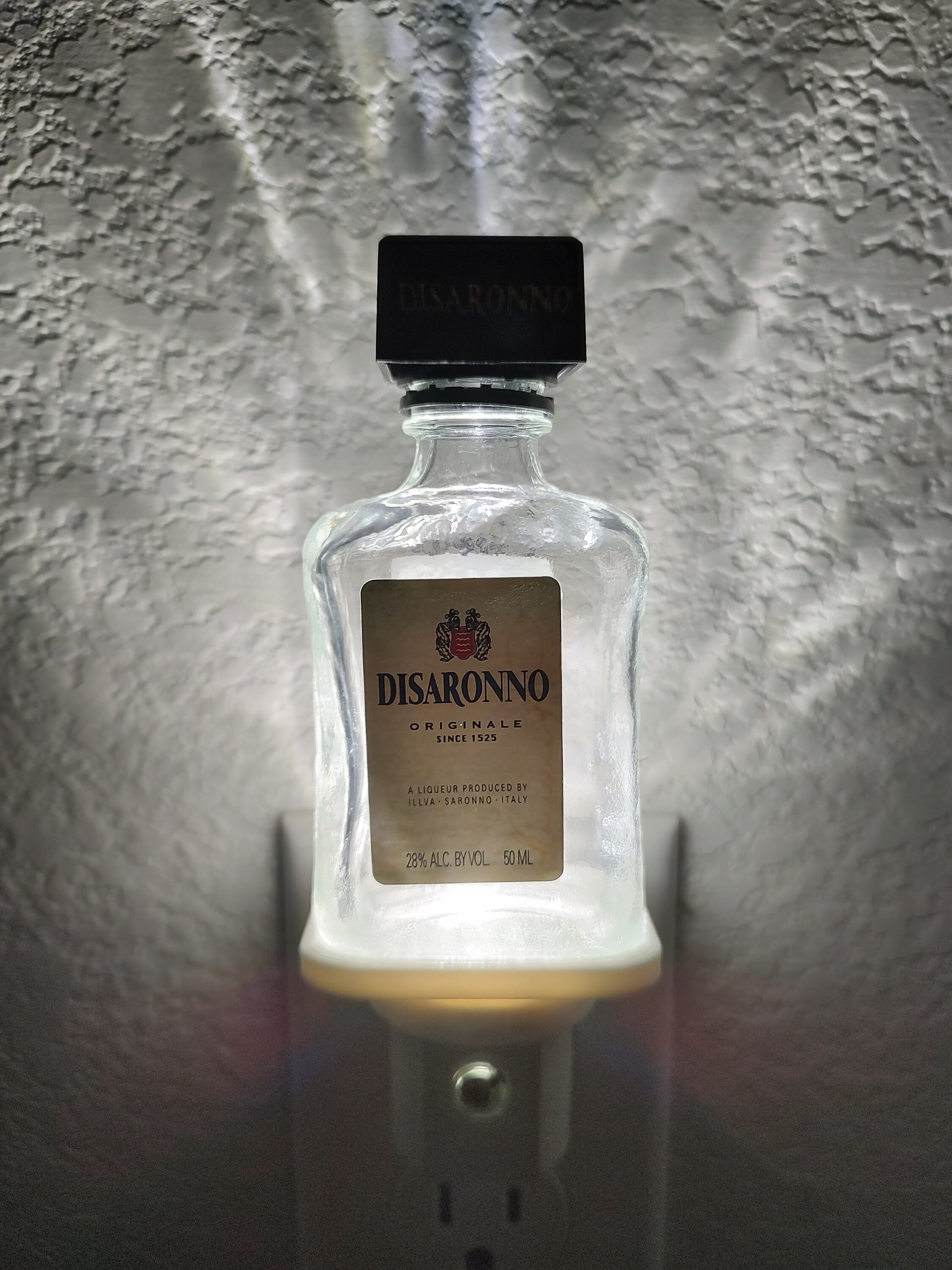 Disaronno Mini Liquor Bottle Night Light - Etsy