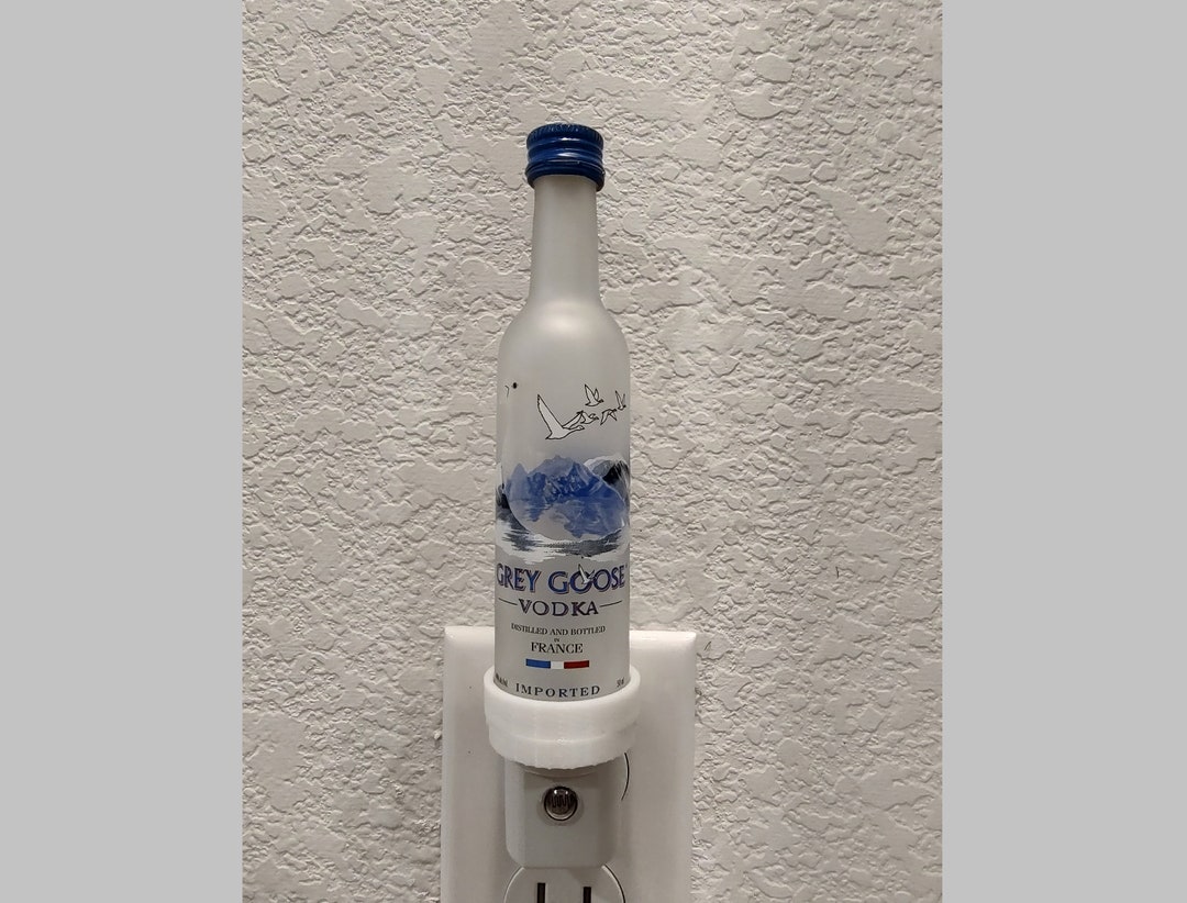 Grey Goose Vodka Mini Liquor Bottle Night Light - Etsy