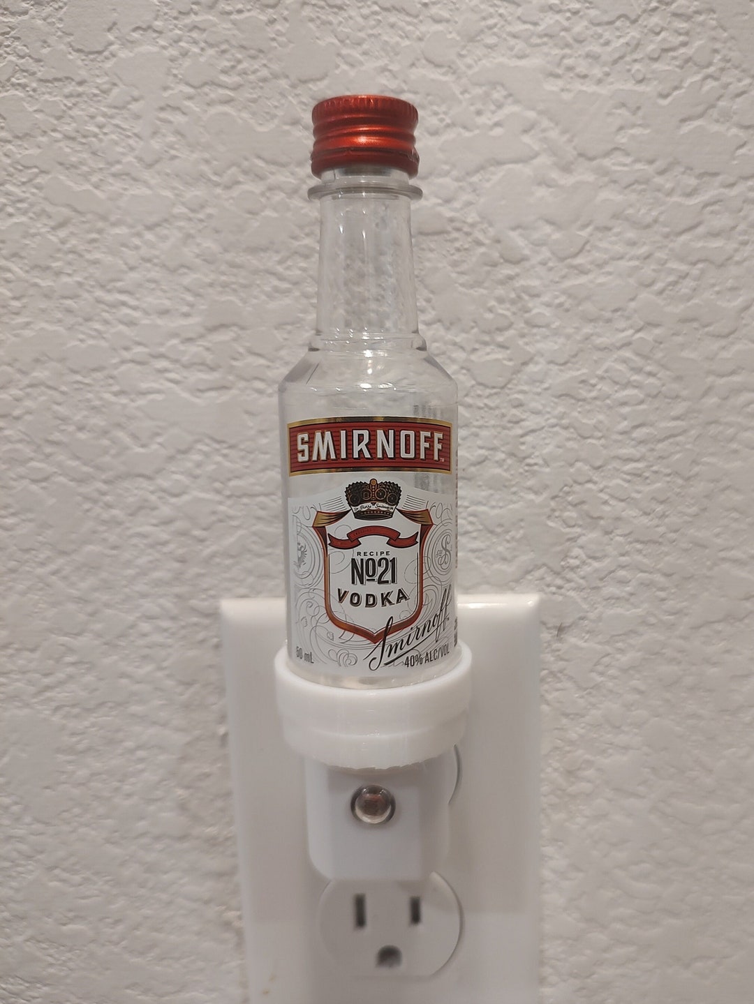 Smirnoff Vodka Mini Liquor Bottle Night Light - Etsy