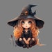 Cute Chibi Style Halloween Witch - Etsy
