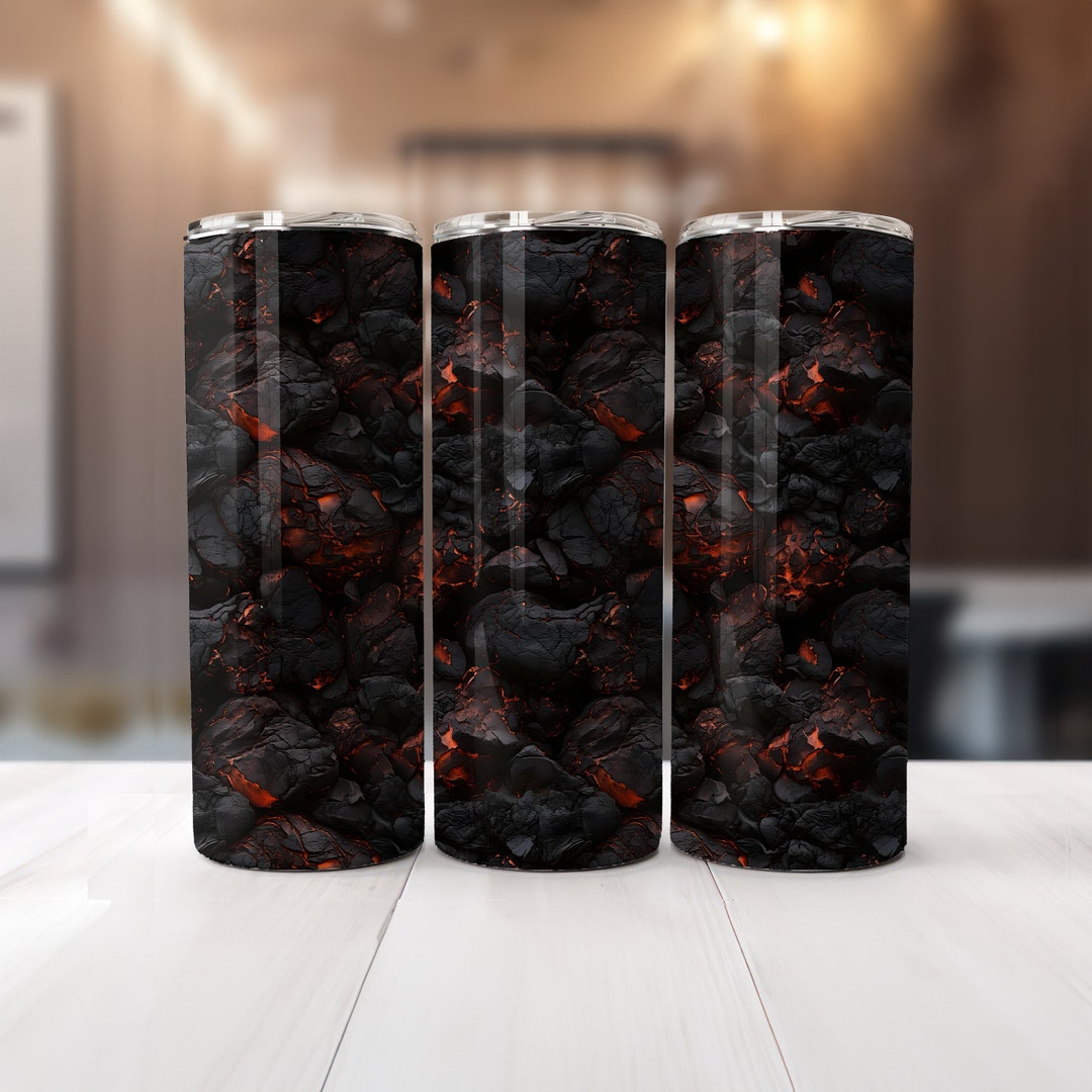Molten Lava Rocks Wrap for 20oz Skinny Tumblers | Sublimation Design ...