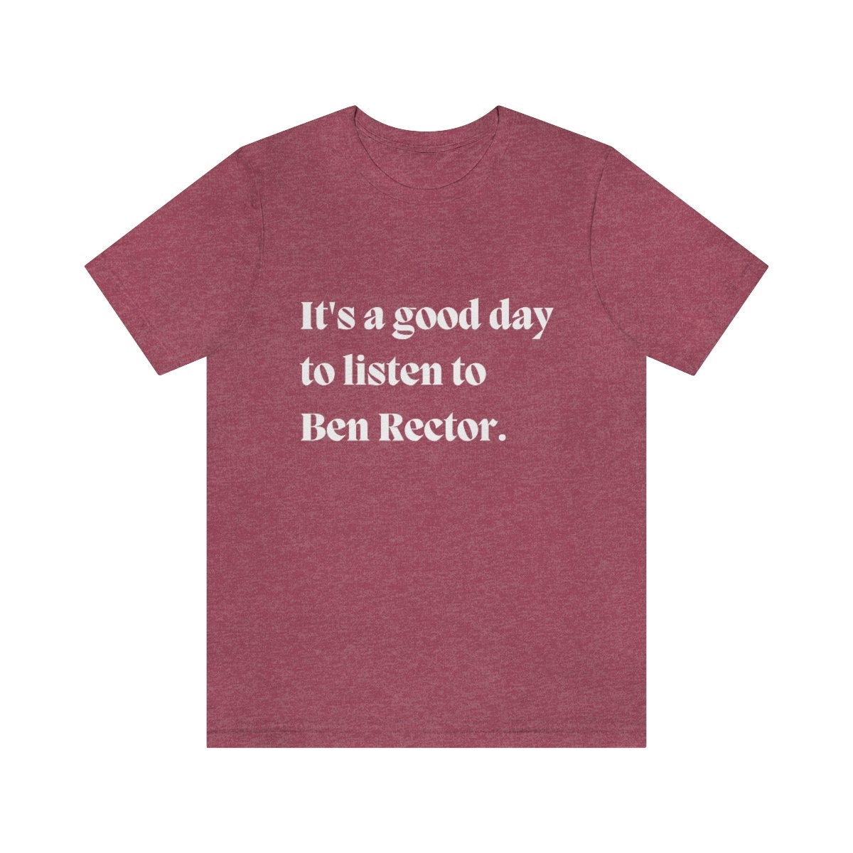 It's a Good Day to Listen to Ben Rector Tee Shirt - Etsy