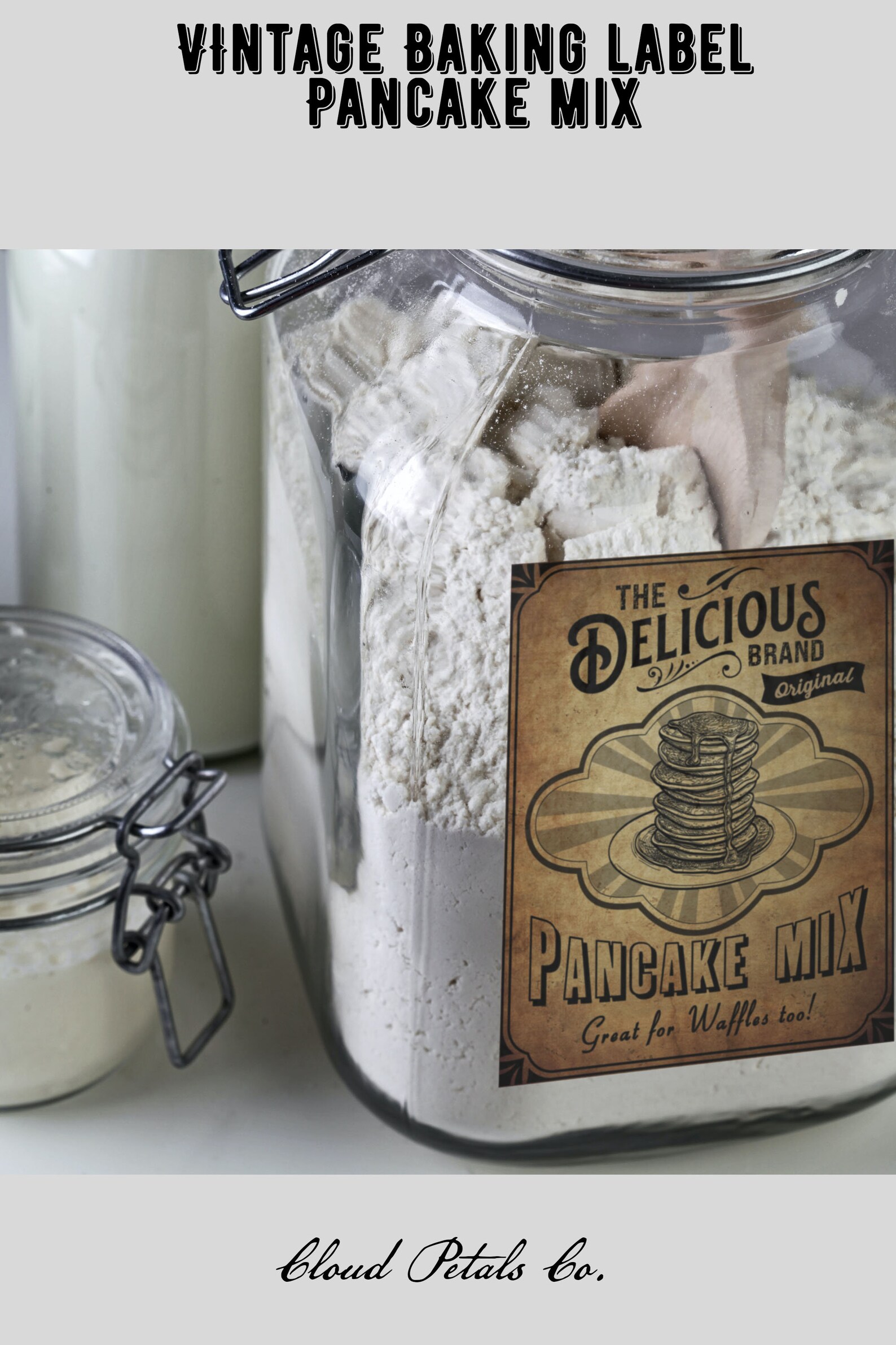 Vintage Pantry Baking Label Country Kitchen Decor Primitive - Etsy UK