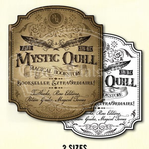 Vintage Halloween Wizard Shop Sign, Printable Halloween Decor (digital ...