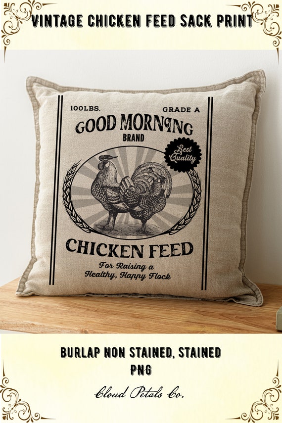 Vintage Chicken Feed Bags