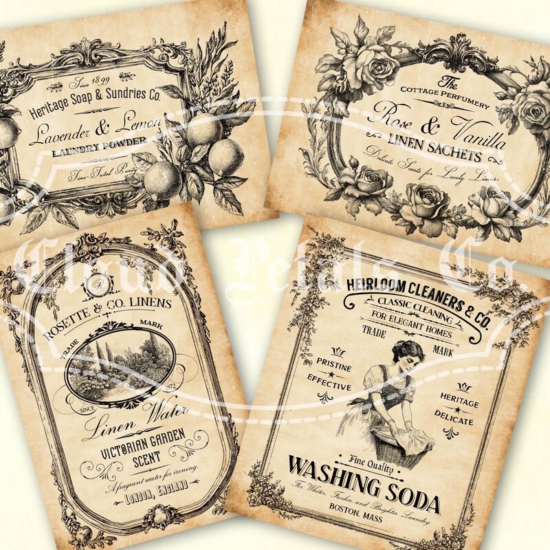 French Farmhouse Labels - Etsy