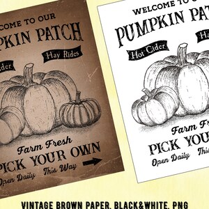 Primitive Farm Fresh Pumpkin Patch Sign, Fall Decor, Pumpkin Decor Wall ...