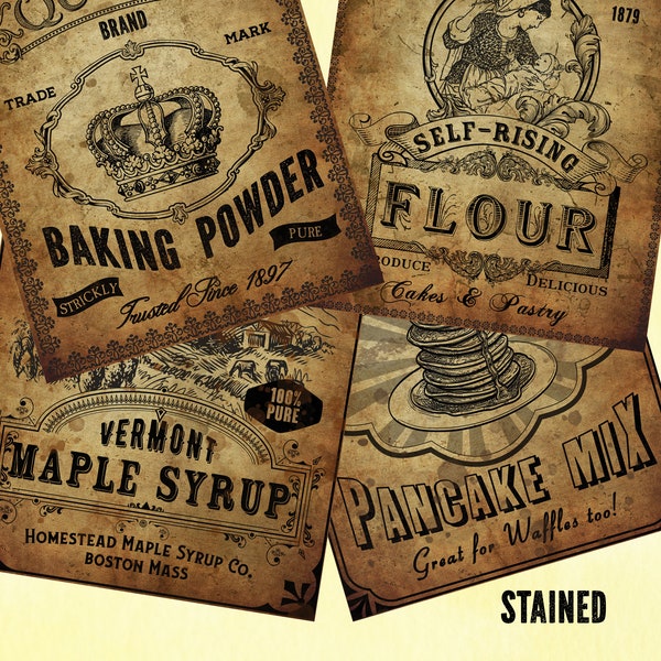 Printable Self Rising Flour Label - Etsy