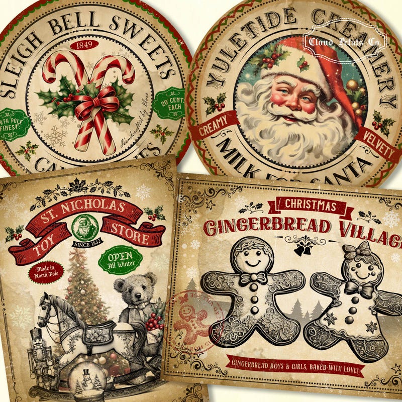 Antique Label Ribbon - Etsy