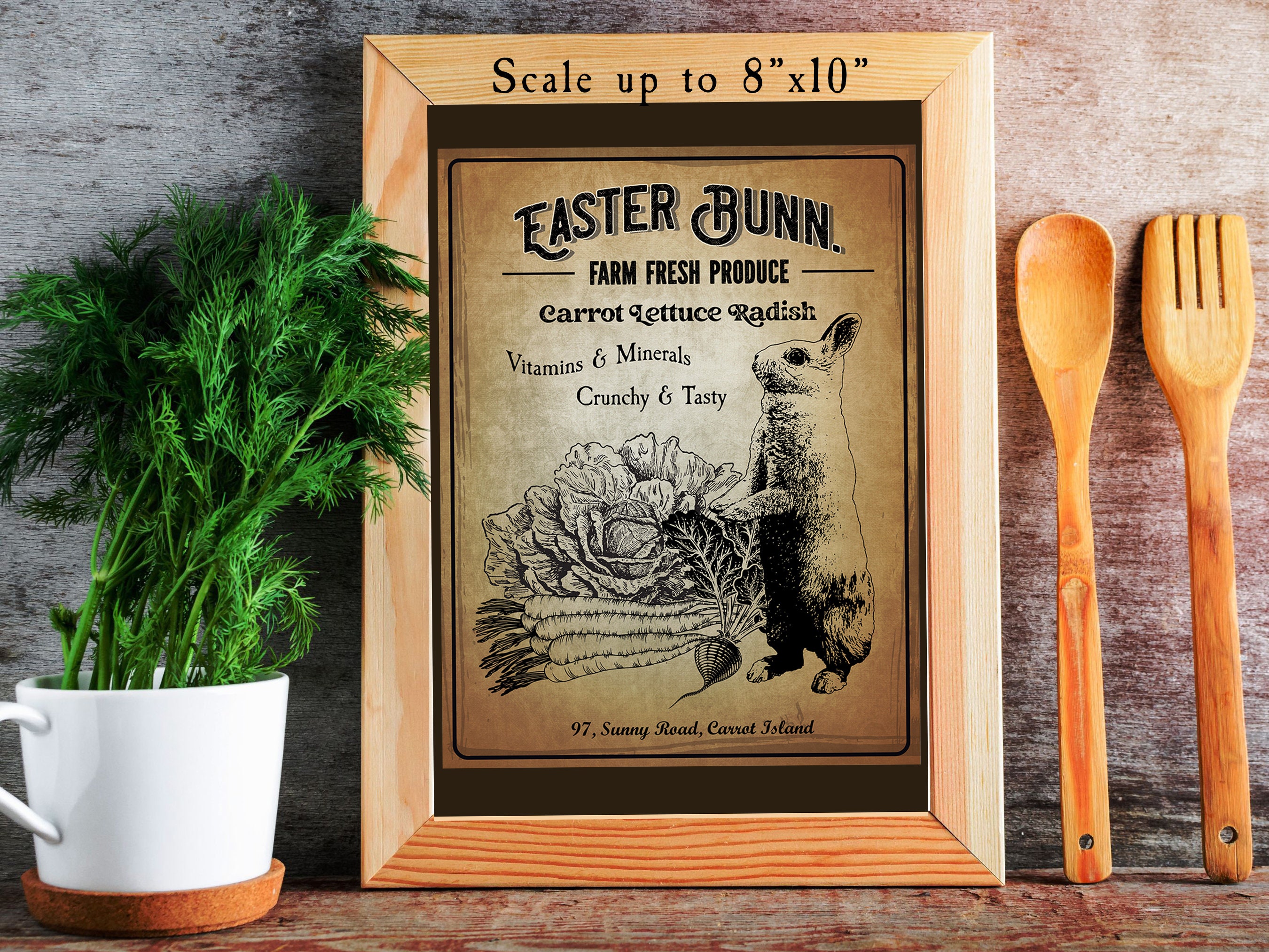 Primitive Easter Label Printable Rabbit Tags Vintage Bunny - Etsy