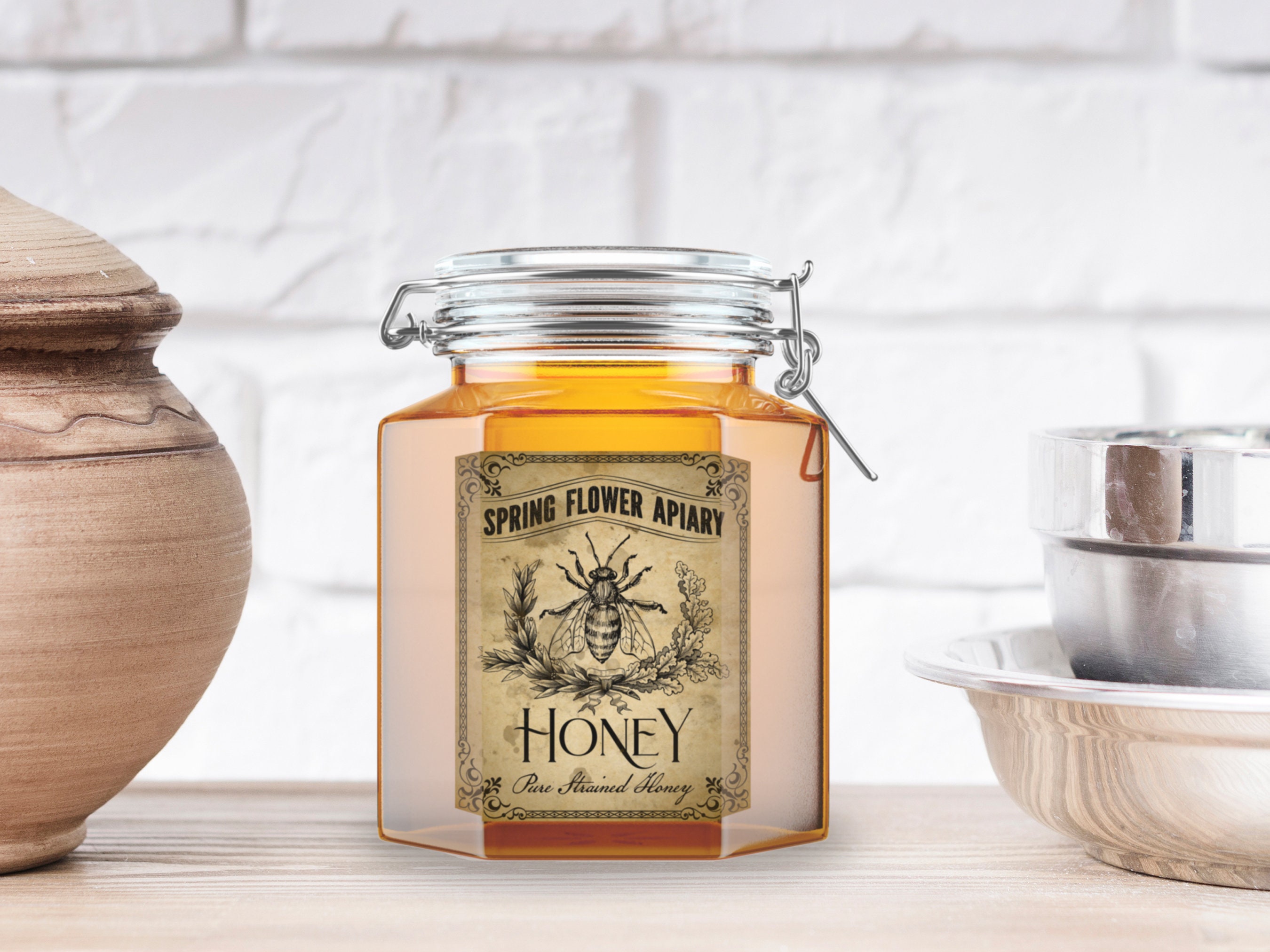 Vintage Kitchen Label Primitive Farmhouse Printable Jar Label - Etsy