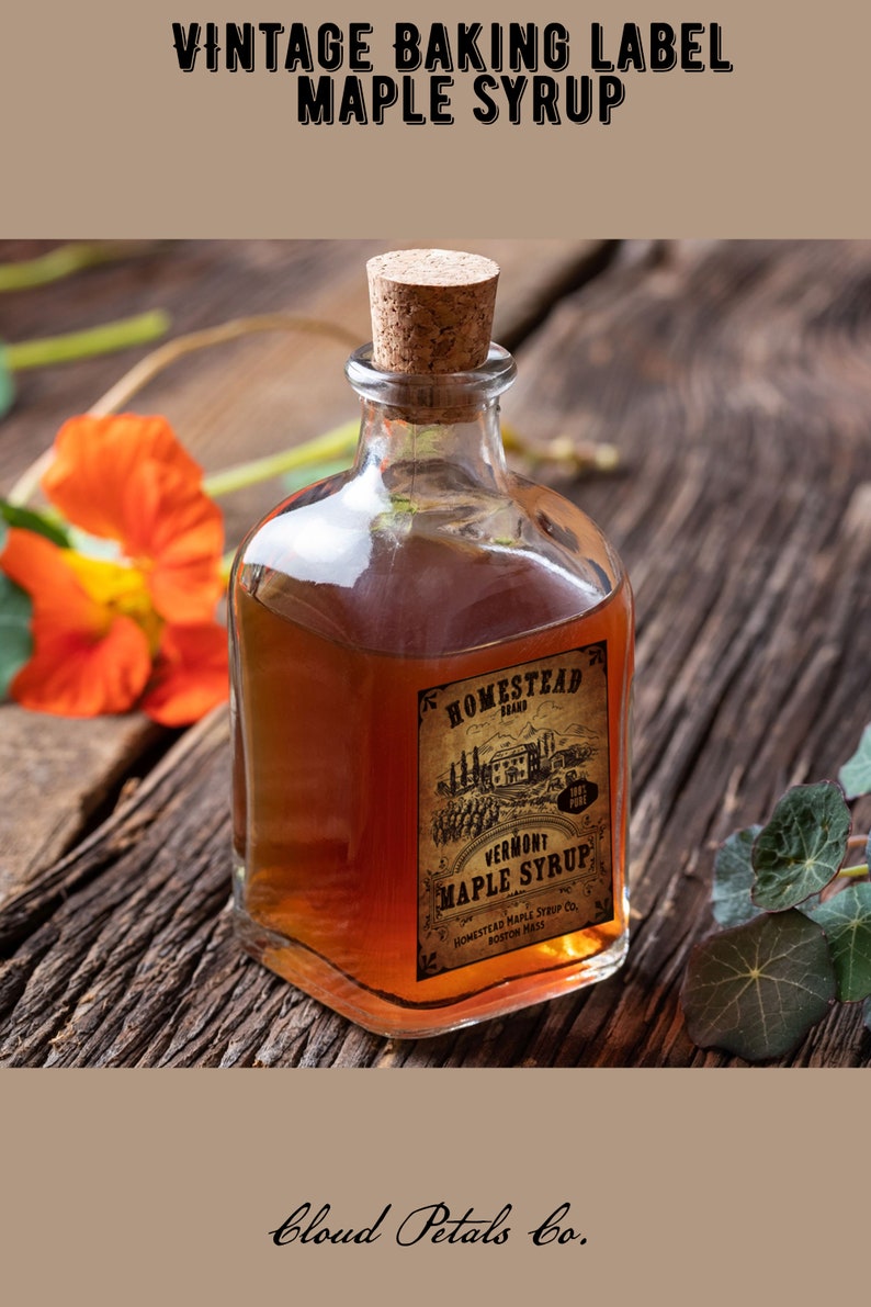 Vintage Pantry Baking Label Country Kitchen Decor Primitive - Etsy UK