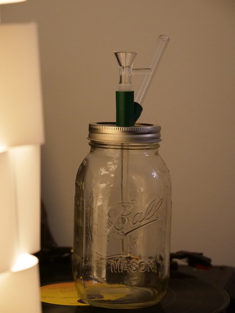 3D Printed Bad Larry's Mason Jar Waterpipe Bong - Etsy