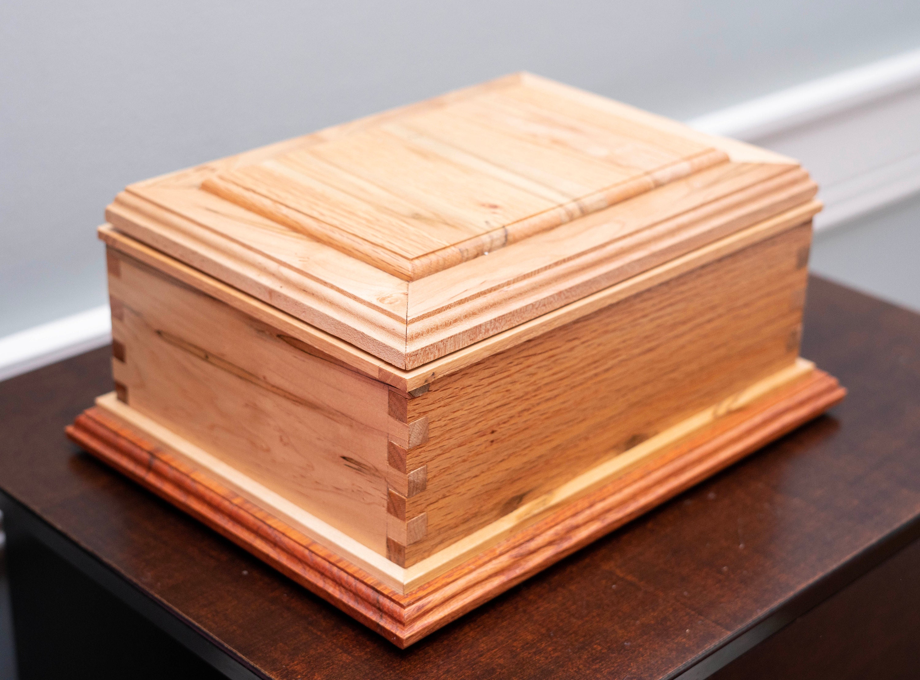 Handmade Custom Wood Box for Father's Day, Birthday, 5th Anniversary ...