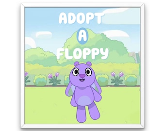 Bluey Adopt a Floppy - Etsy