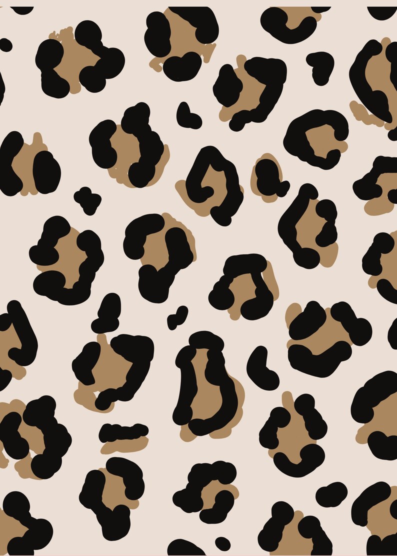 Editable Wild One Leopard Print Jungle Birthday Party Invitation ...