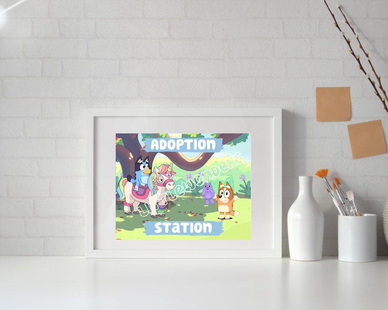 Adopt a Floppy, Certificate of Adoption, Blue Y and Bingo Party, Blue Y ...