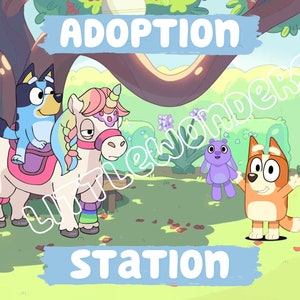 Adopt a Floppy, Certificate of Adoption, Blue Y and Bingo Party, Blue Y ...
