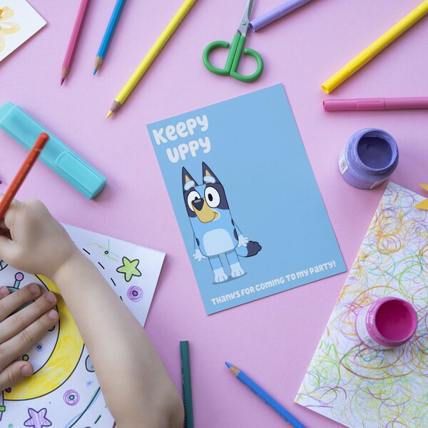 Keepy Uppy Bluey - Etsy UK