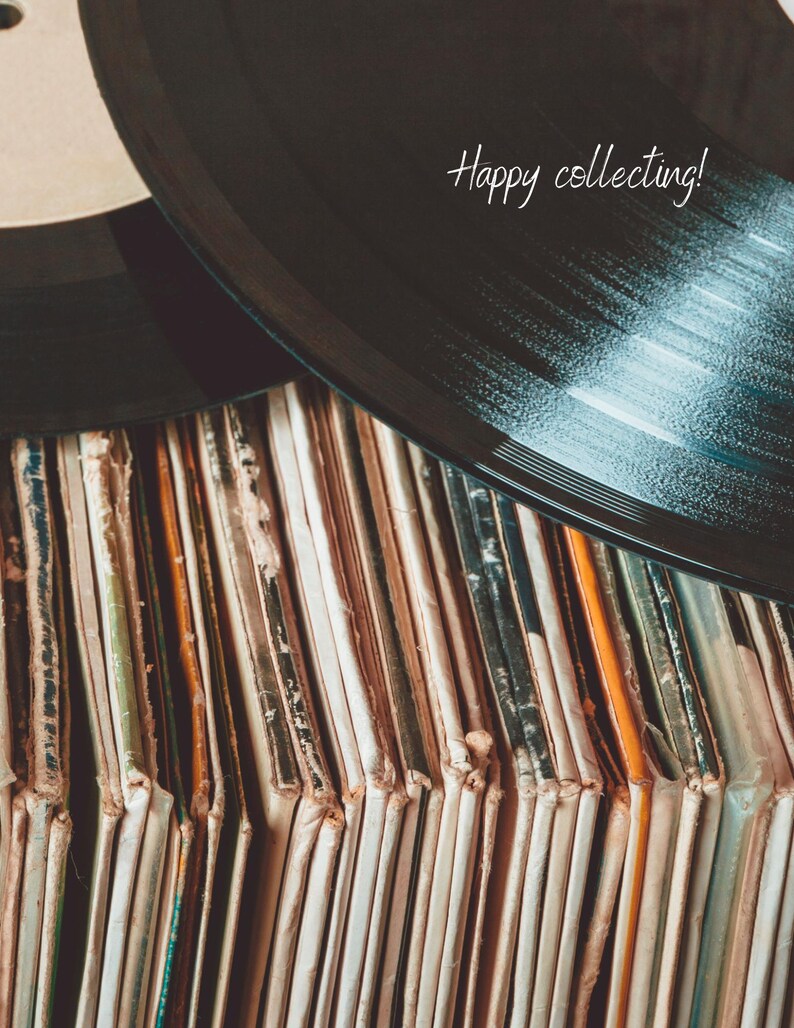 Vinyl Collecting 101: 76-page Guide & Journal on How to Find, Buy ...