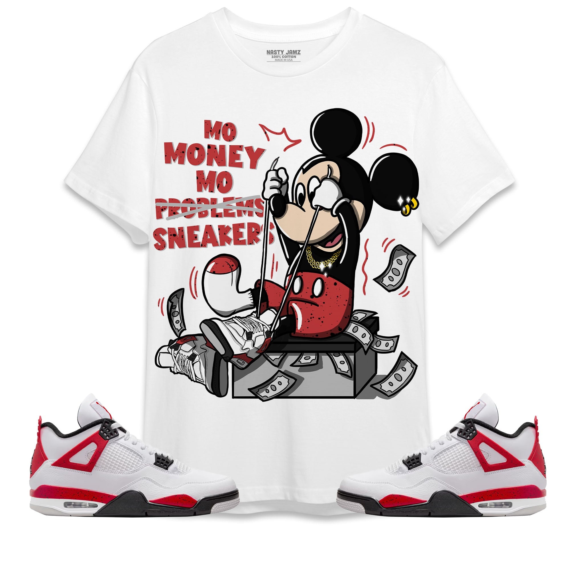 Mickey Mouse Wearing Jordans