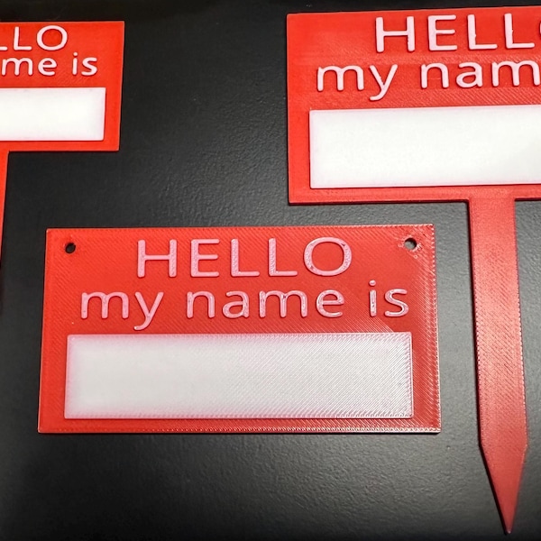 Plant Name Tags - Etsy