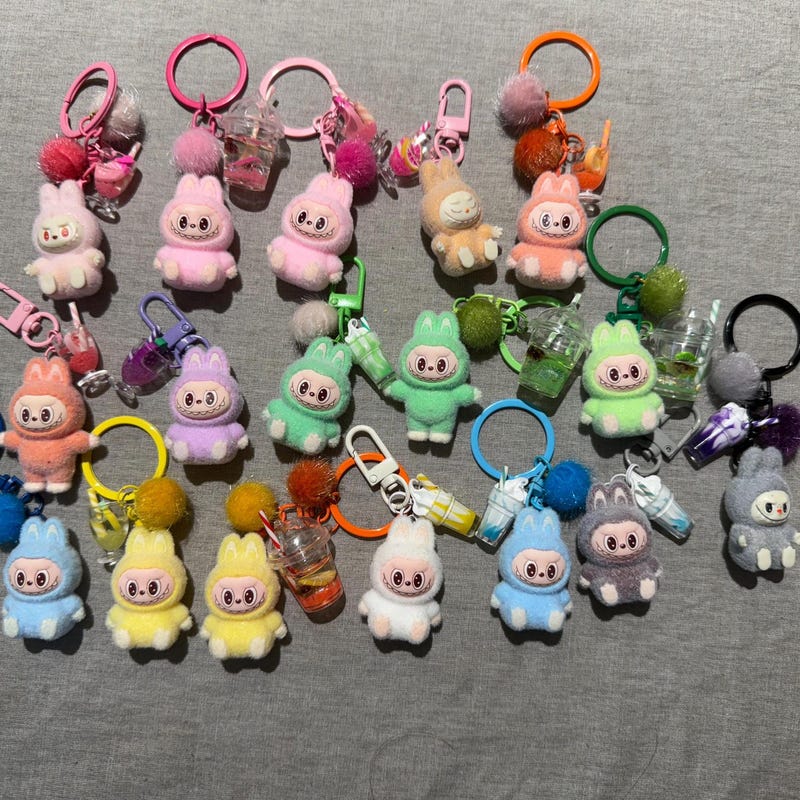 La Boo Boo Doll Keychain - Etsy