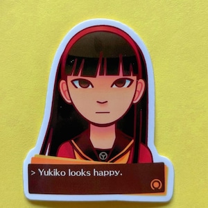 Persona 4 Textbox Stickers - Etsy