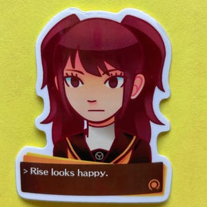 Persona 4 Textbox Stickers - Etsy