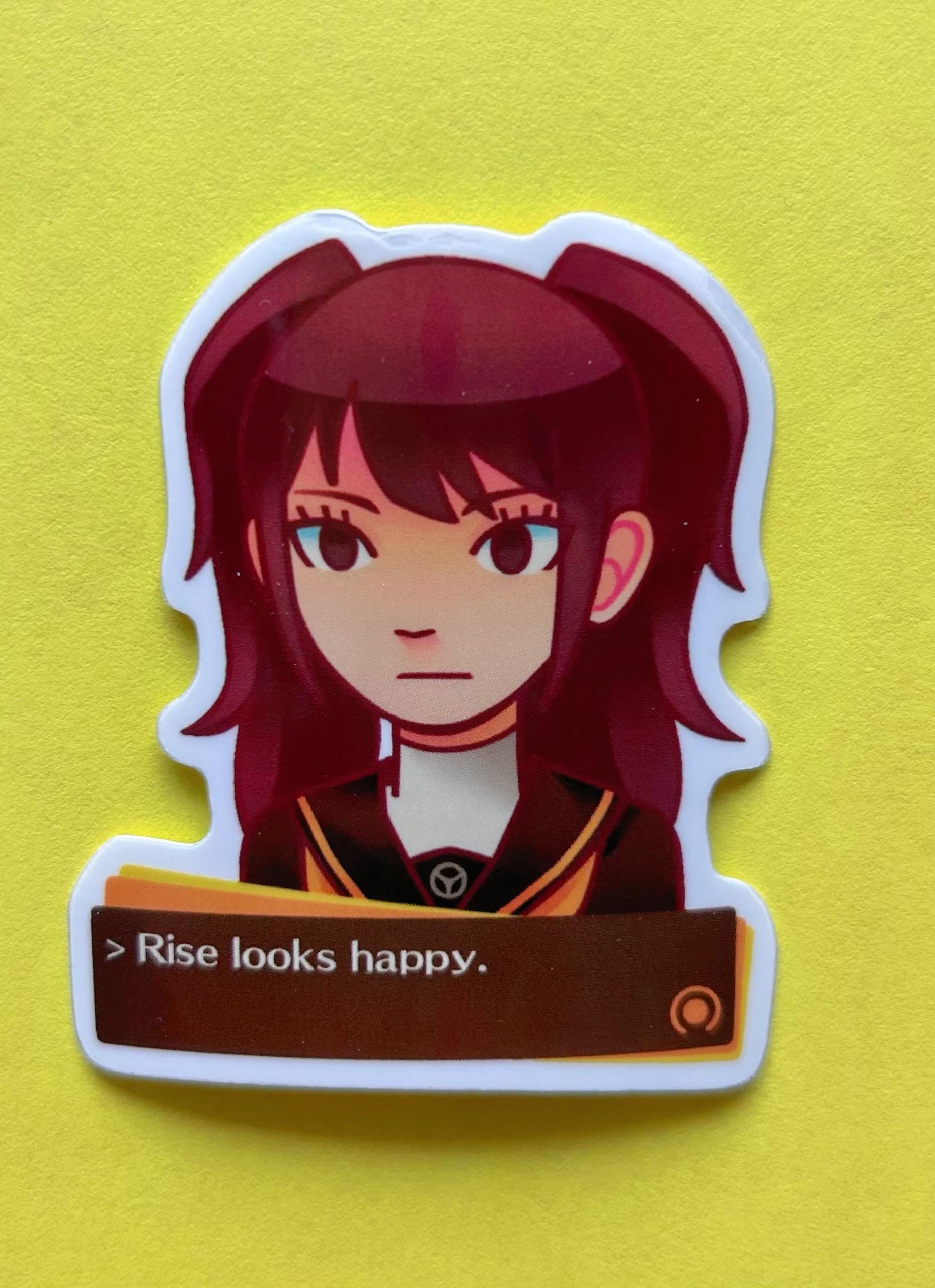 Persona 4 Textbox Stickers - Etsy