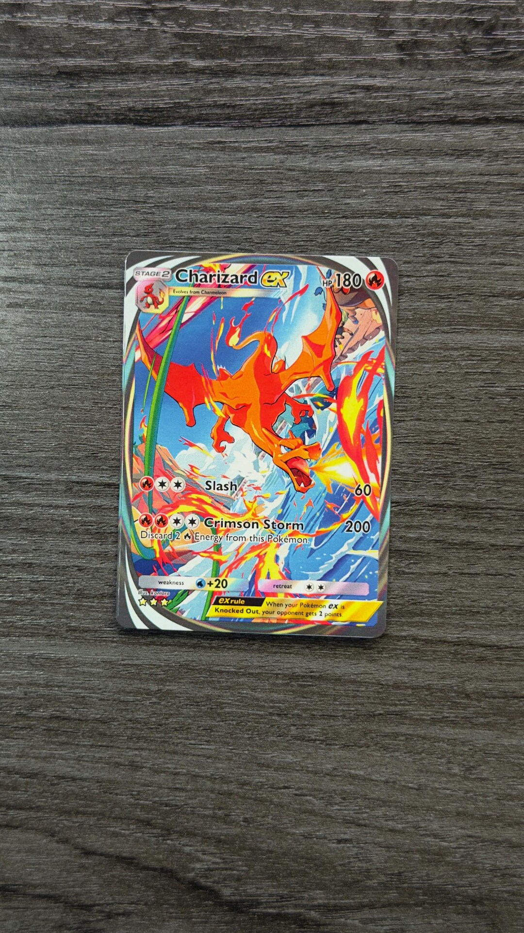 Charizard Ex Immersive - Fan Made Art Card - Pokémon TCG Pocket - Etsy ...
