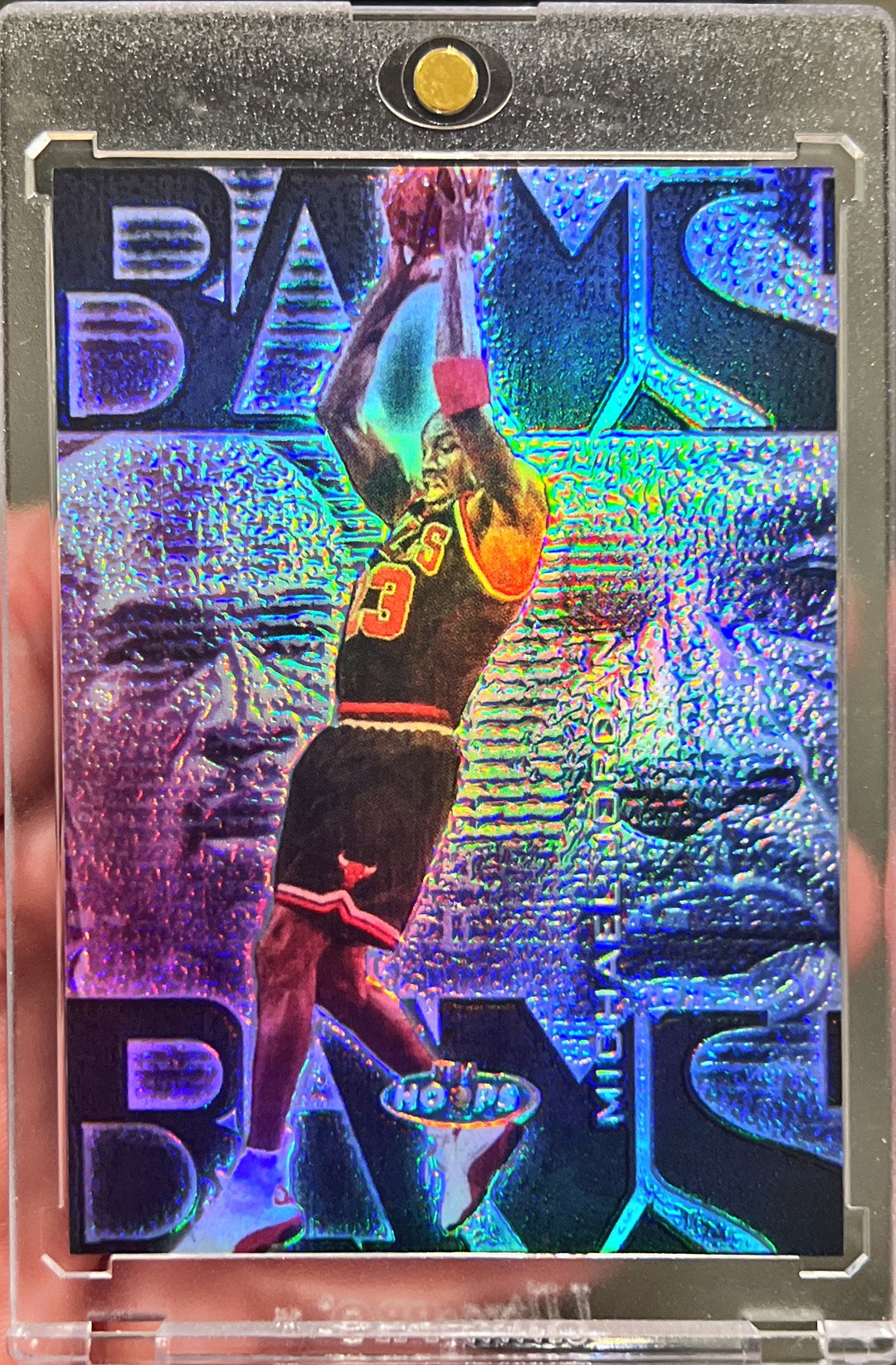 1998-99 Hoops Michael Jordan Bams Holo Custom Basketball Card /250 - Etsy
