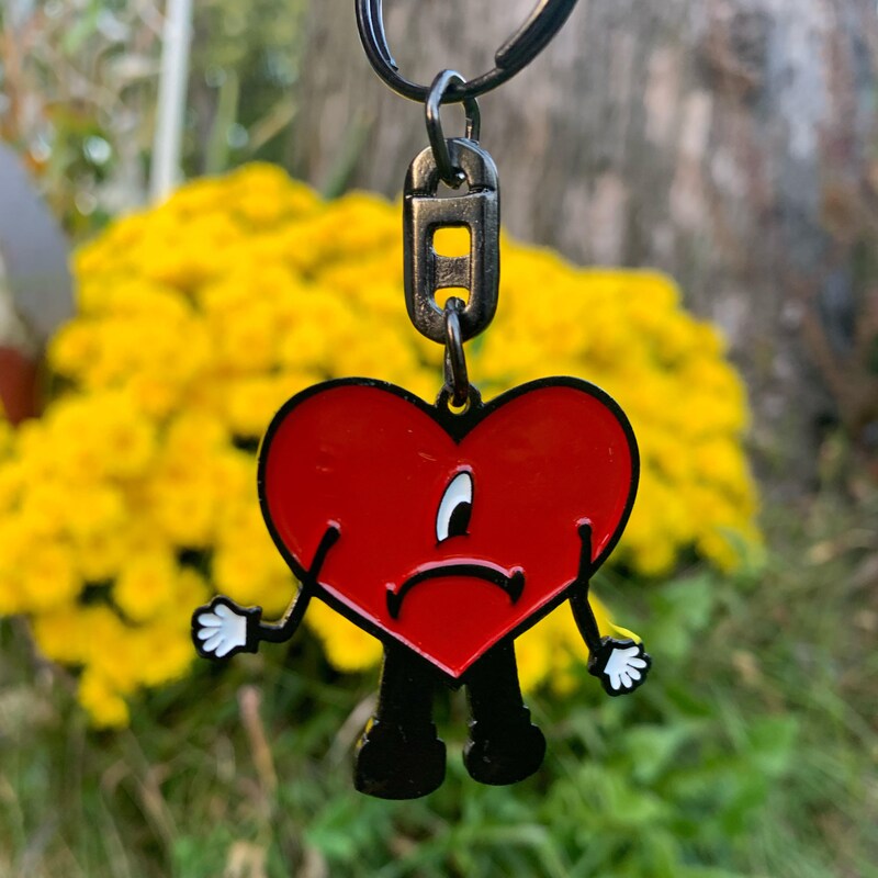 Bunny Keychain - Etsy