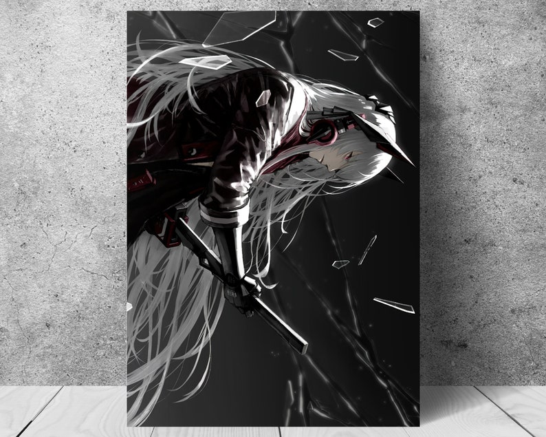 Alpha Punishing Gray Raven Wall Art | PGR Wall Art, PGR Poster | Gacha ...