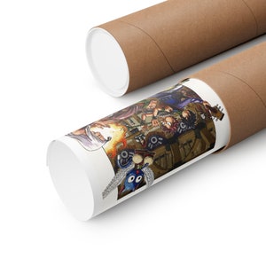 Fairy Tail Guild Poster, Fairy Tail Anime Wall Art, Printable Anime Art ...