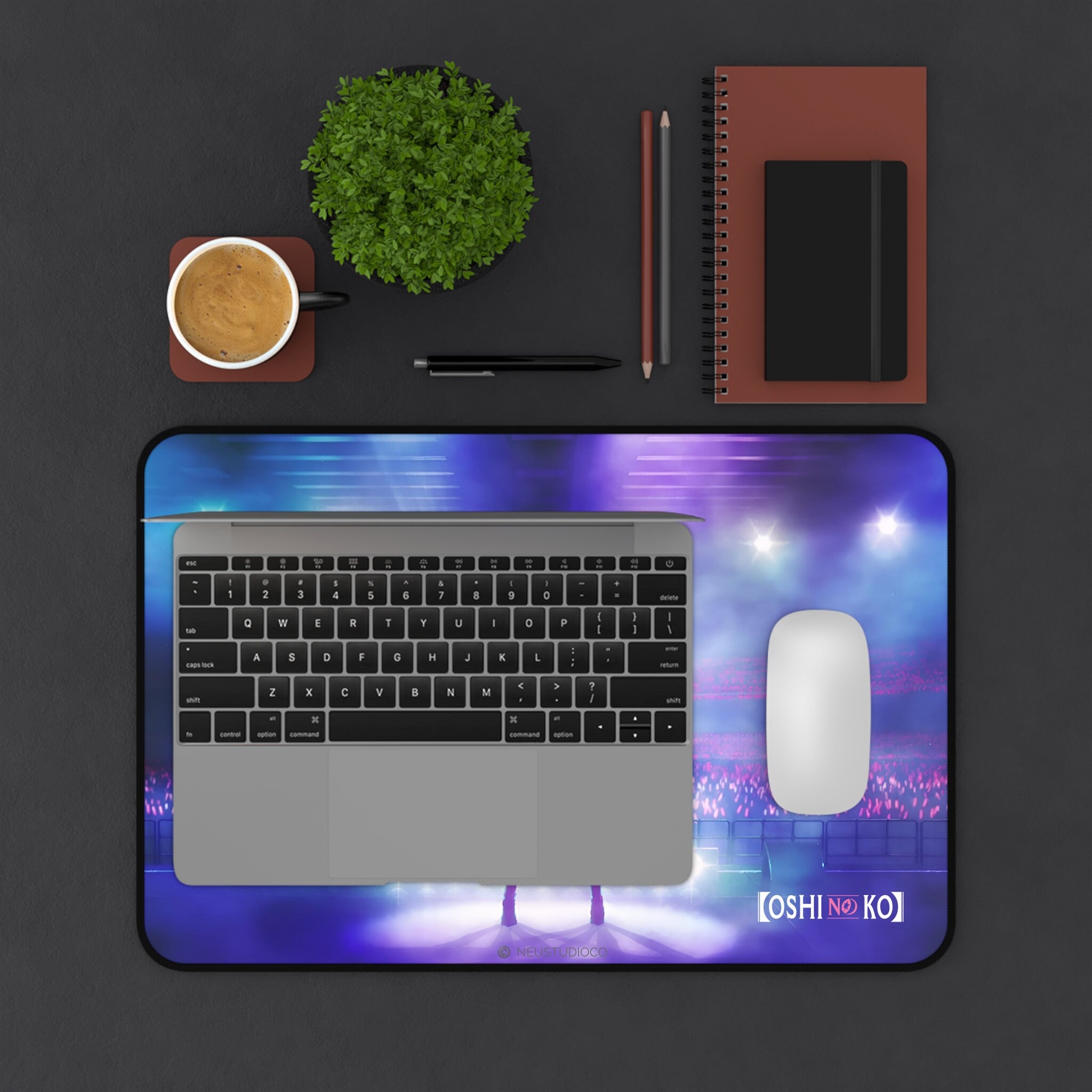 Oshi No Ko Desk Mat Ai Hoshino Mousepad Anime Gift Gamer Gift - Etsy