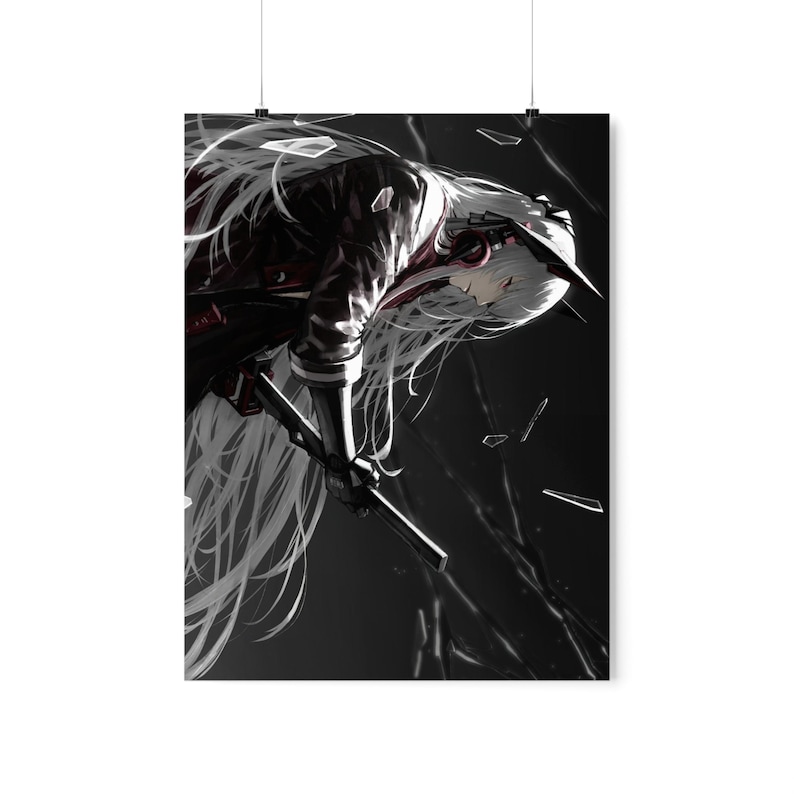Alpha Punishing Gray Raven Wall Art | PGR Wall Art, PGR Poster | Gacha ...