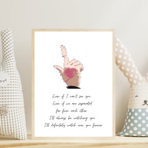 Fairy Tail Hand Sign Glitch Poster | Printable Anime Wall Art | Anime ...