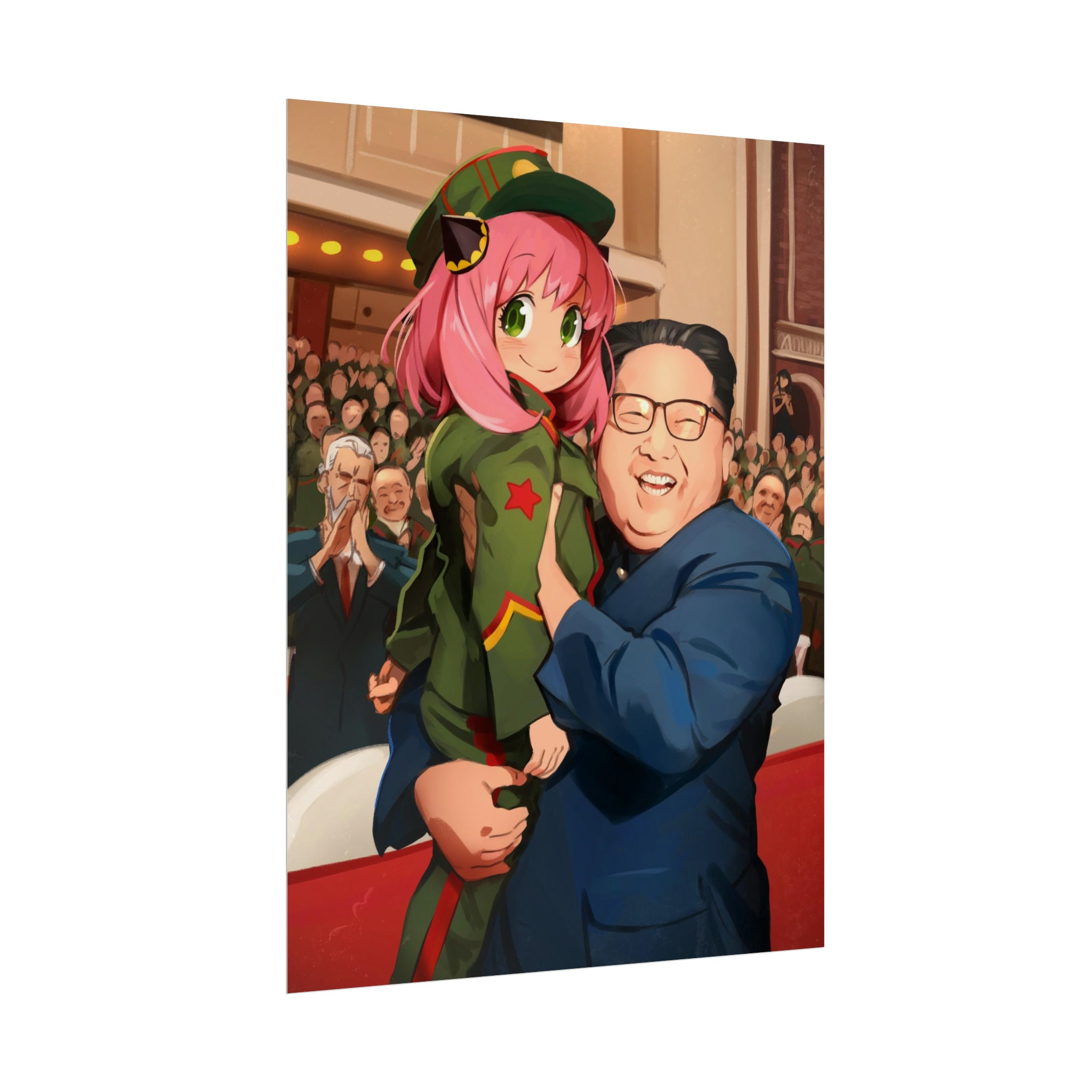 Anya Kim Wallart | Anya Kim Poster, Soldier Wallart, Anya Poster, Anime ...