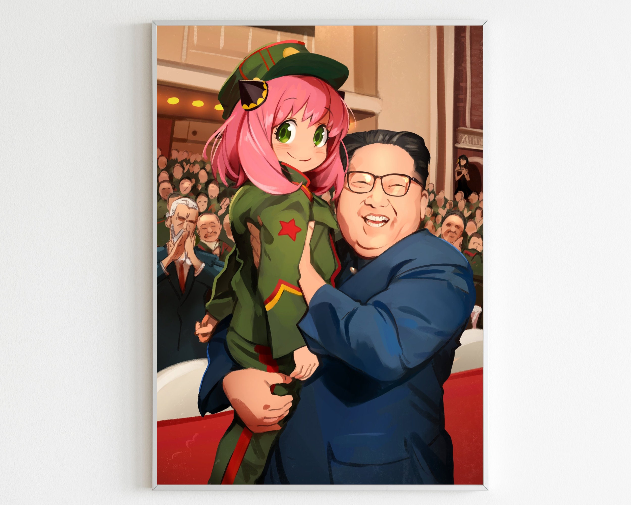 Anya Kim Wallart Anya Kim Poster, Soldier Wallart, Anya Poster, Anime ...