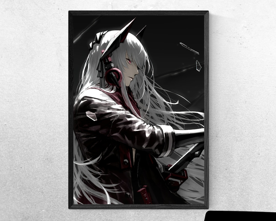 Alpha Punishing Gray Raven Wall Art | PGR Wall Art, PGR Poster | Gacha ...