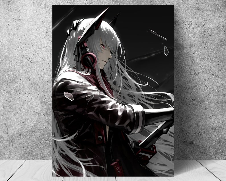 Alpha Punishing Gray Raven Wall Art | PGR Wall Art, PGR Poster | Gacha ...