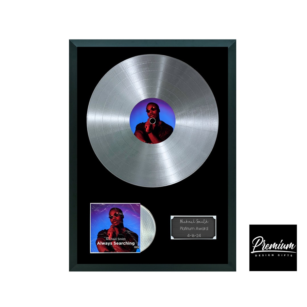 Custom Plaque | Personalized Plaque | Vinyl Portrait | Framed Award ...