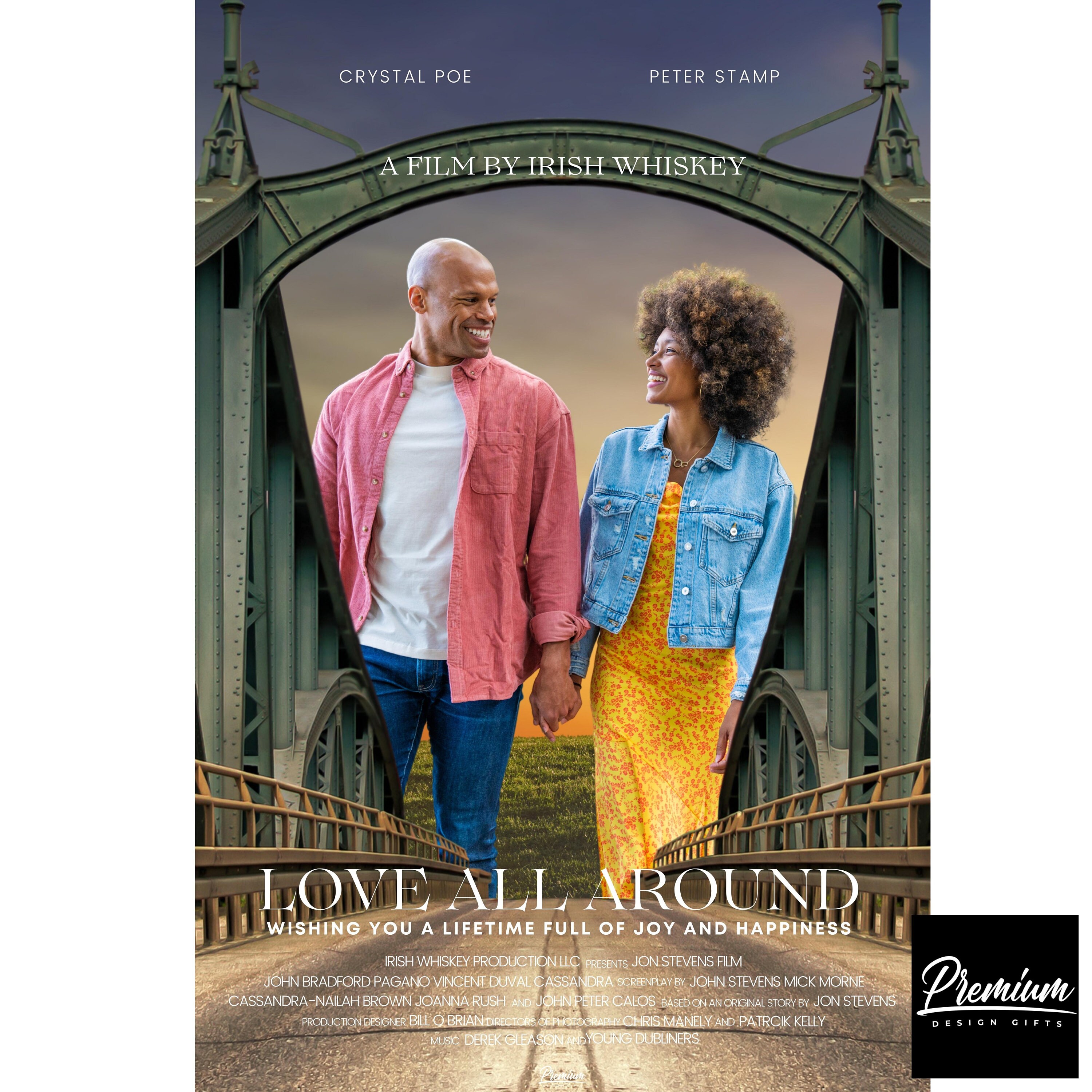 Custom Movie Poster Customized Movie Posters for Couples Personalized ...